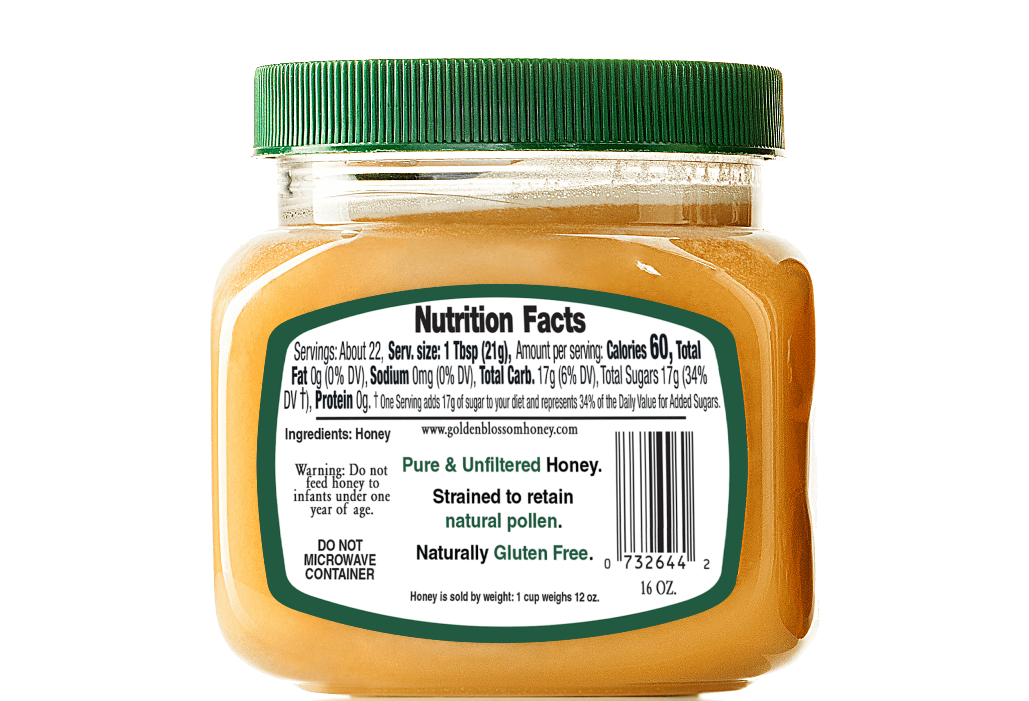 Raw Golden Blossom Honey - Golden Blossom Honey
